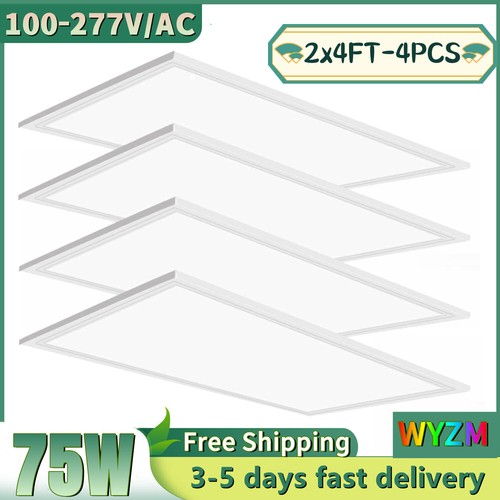 Bright 2 x 4 ft. 7000 Lumens Integrated LED Flat Panel Ceiling Light ...