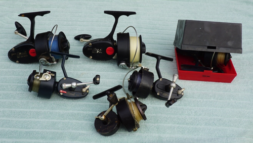 LOT OF 6 VINTAGE MITCHELL FISHING REEL REELS (1) IN CASE | eBay