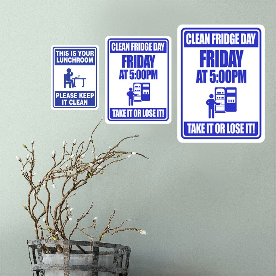 Portrait Round Plus Clean Fridge Day Friday At 5:00pm Take It Or Lose ...