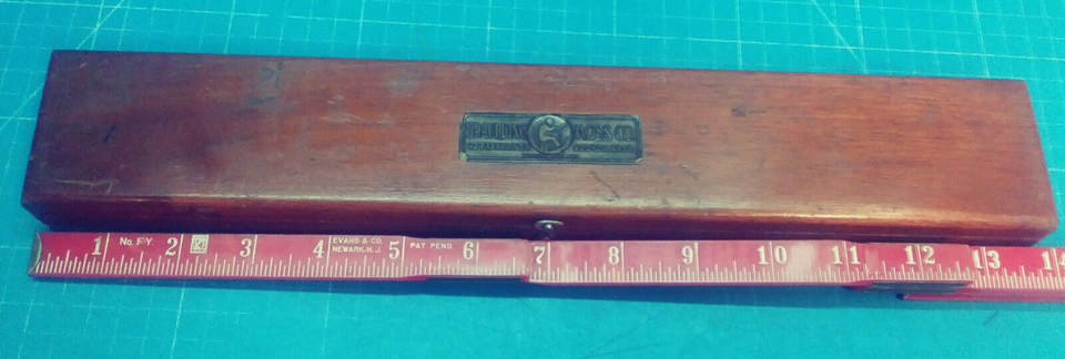 Spaulding Moss Trammel Kit in Mahogany Box | eBay