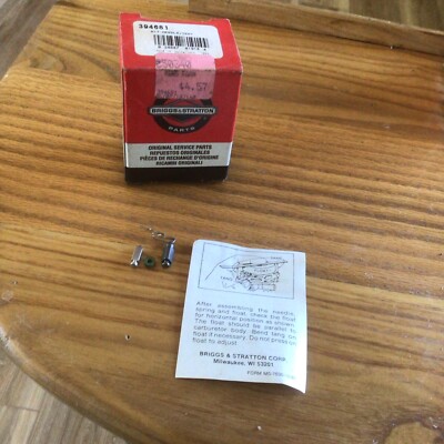 Briggs & Stratton Float Valve. Part 394681. In box. NOS. | eBay