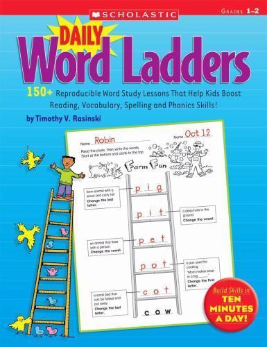 Daily Word Ladders: Grades 1-2 Grades 1-2 by Timothy V. Rasinski (2008 ...