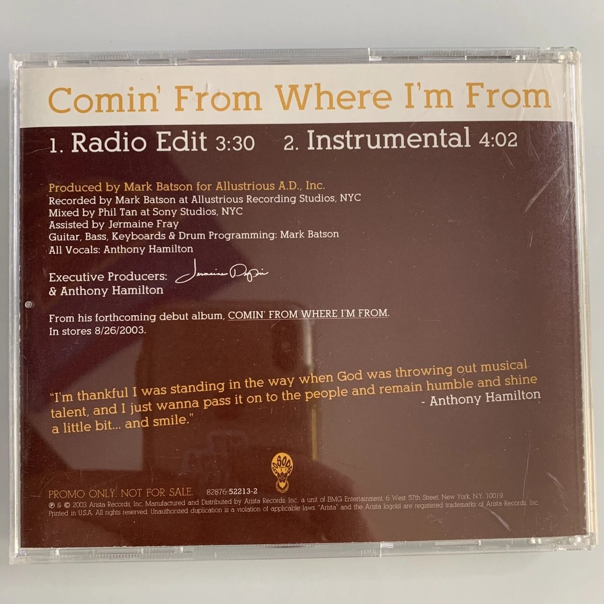 Anthony Hamilton Radio