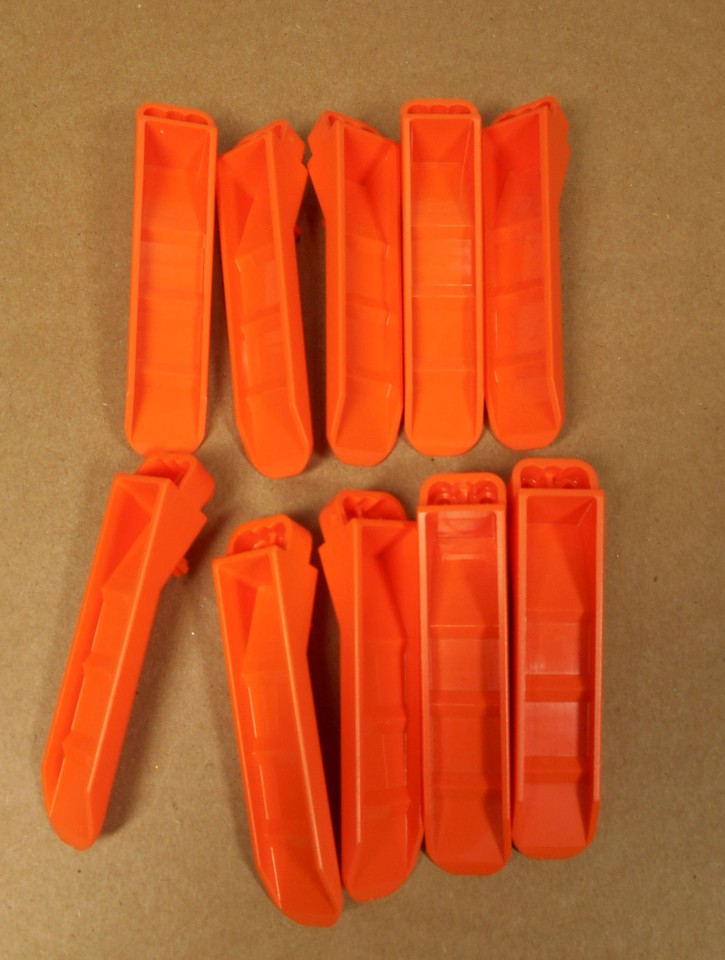 LEGO Lot of 10 Orange Brick Separator Removal Tools | eBay