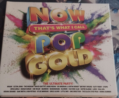 NOW That's What I Call Pop Gold - Various Artists (NOW) 4CD Album | eBay UK