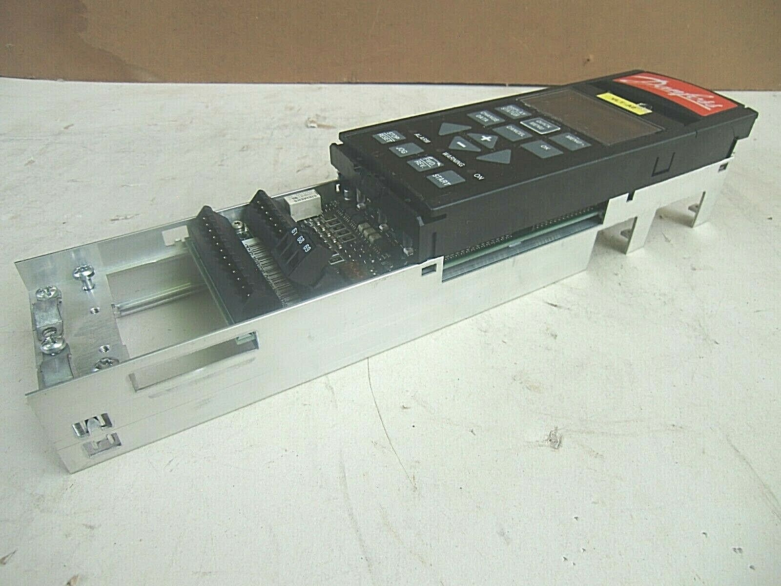 DANFOSS VLT5000 AC DRIVE CONTROL BOARD/KEYPAD ASSEMBLY, P/N: 175Z2688 ...