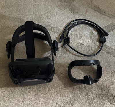 VALVE INDEX VR Virtual Reality TESTED HEADSET W/Gasket Plus 3m Trident ...