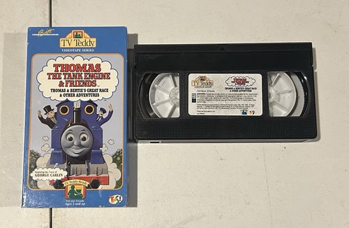 Thomas The Tank Engine VHS Tape Bertie's Great Race Teddy TV George ...