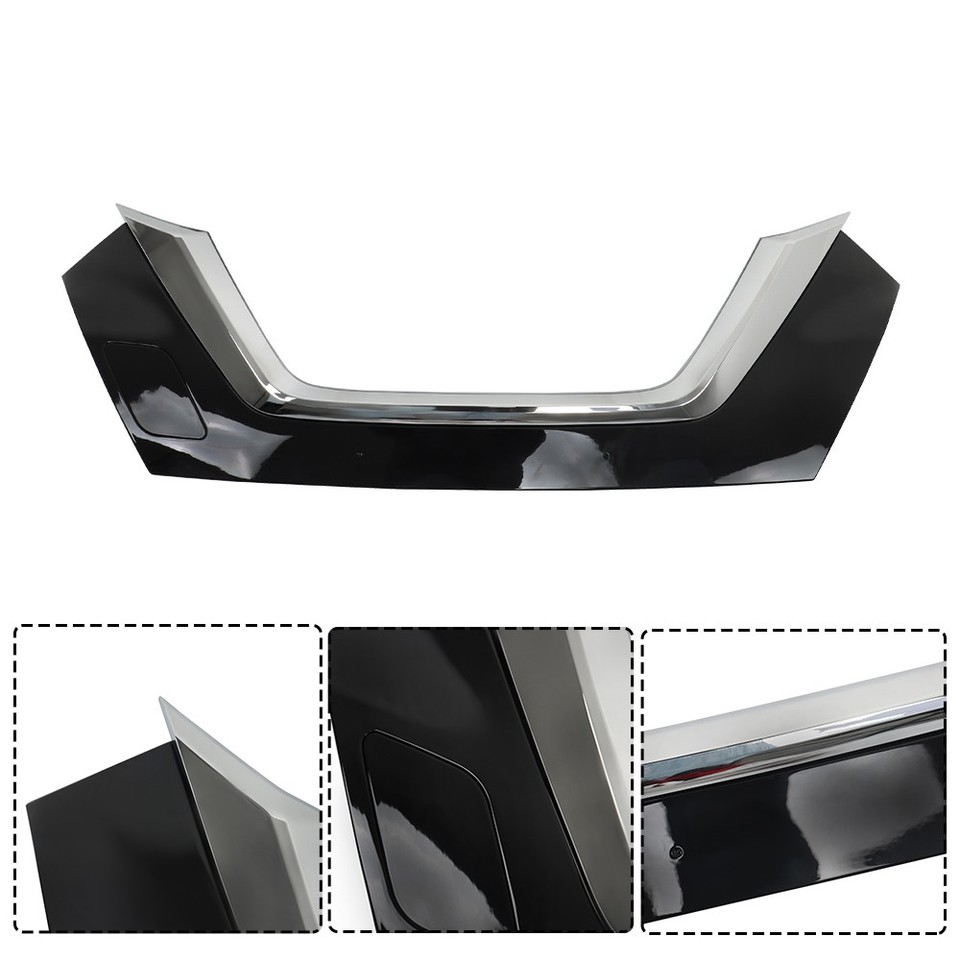 For Nissan Versa 2020-2022 Front Bumper Grille Grill Upper+Lower Chrome ...