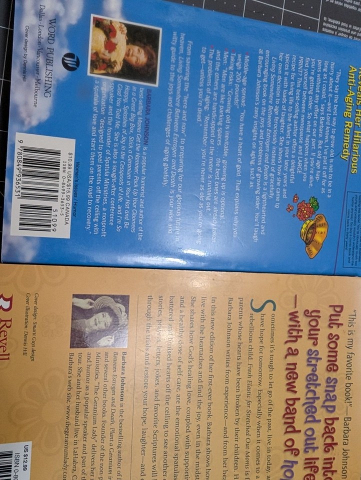 Barbara Johnson Living Somewhere Between Estrogen Death / Stretched out ...