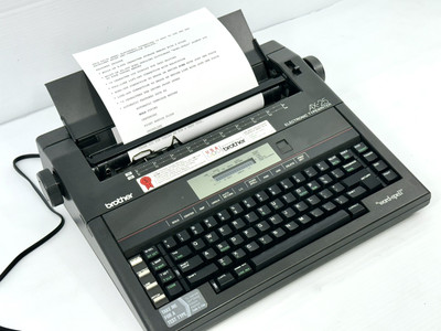 Electric Typewriter Ribbon Cartridge Brother Typewriter Ribbons For AX ...