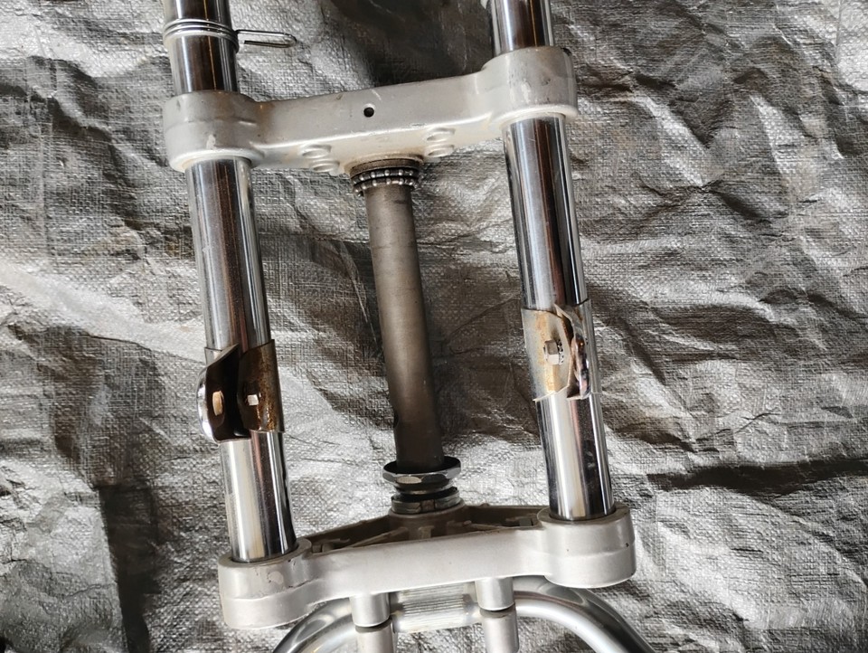 1971 Yamaha DT1 Front Forks Triple Tree PN(s) JY0476Y7 + Free Shipping ...