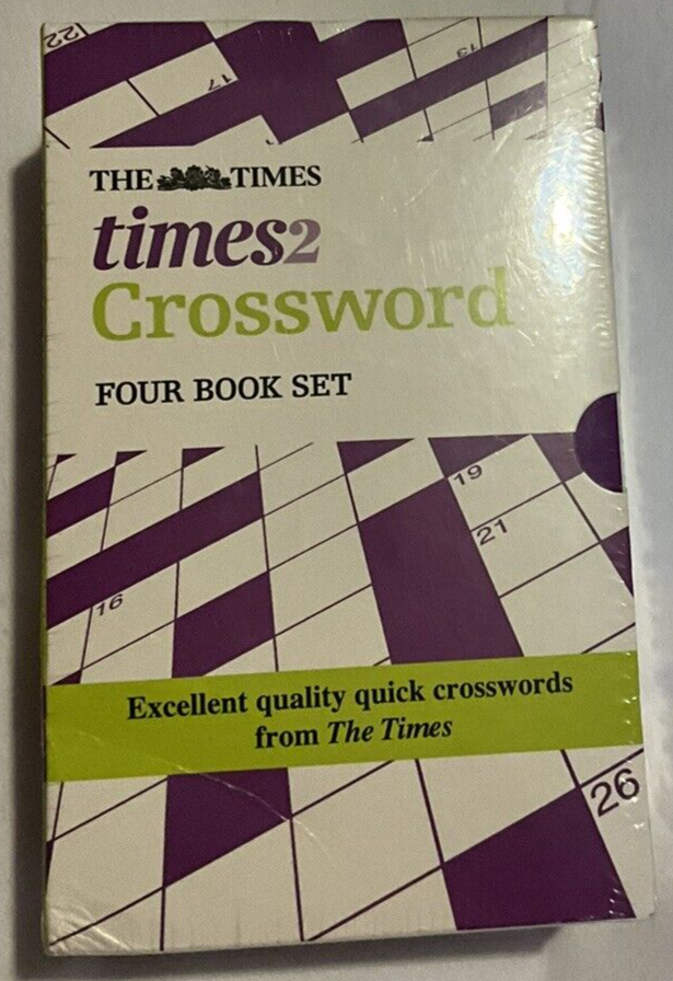 The Times Times2 Crossword 4 Book Boxed Set Paperbacks Harper Collins ...
