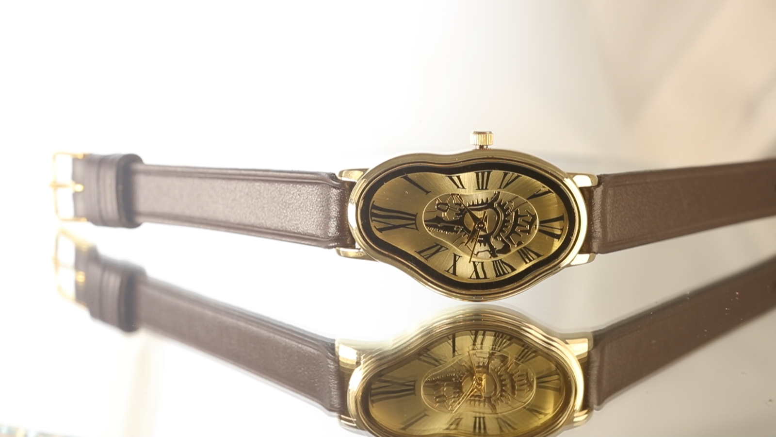 Salvador Dali Melting Watch Time Warp Fluid Wavy Watch Soft to Womens ...