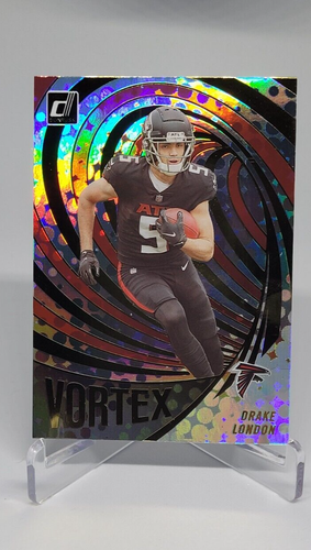 DRAKE LONDON VORTEX 2022 PANINI DONRUSS Football #VTX-19 CARD NFL ...