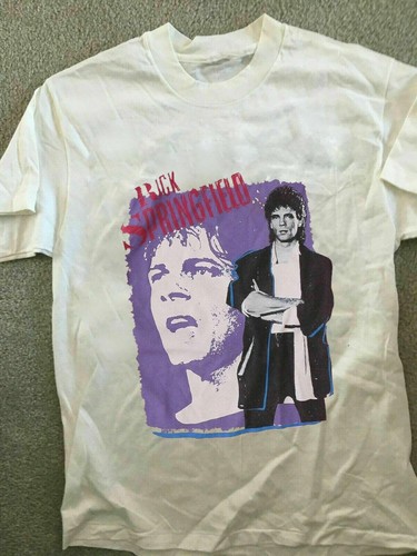 RICK SPRINGFIELD 1984 Band Tour Concert Gift For Fan S to 5XL T-shirt ...
