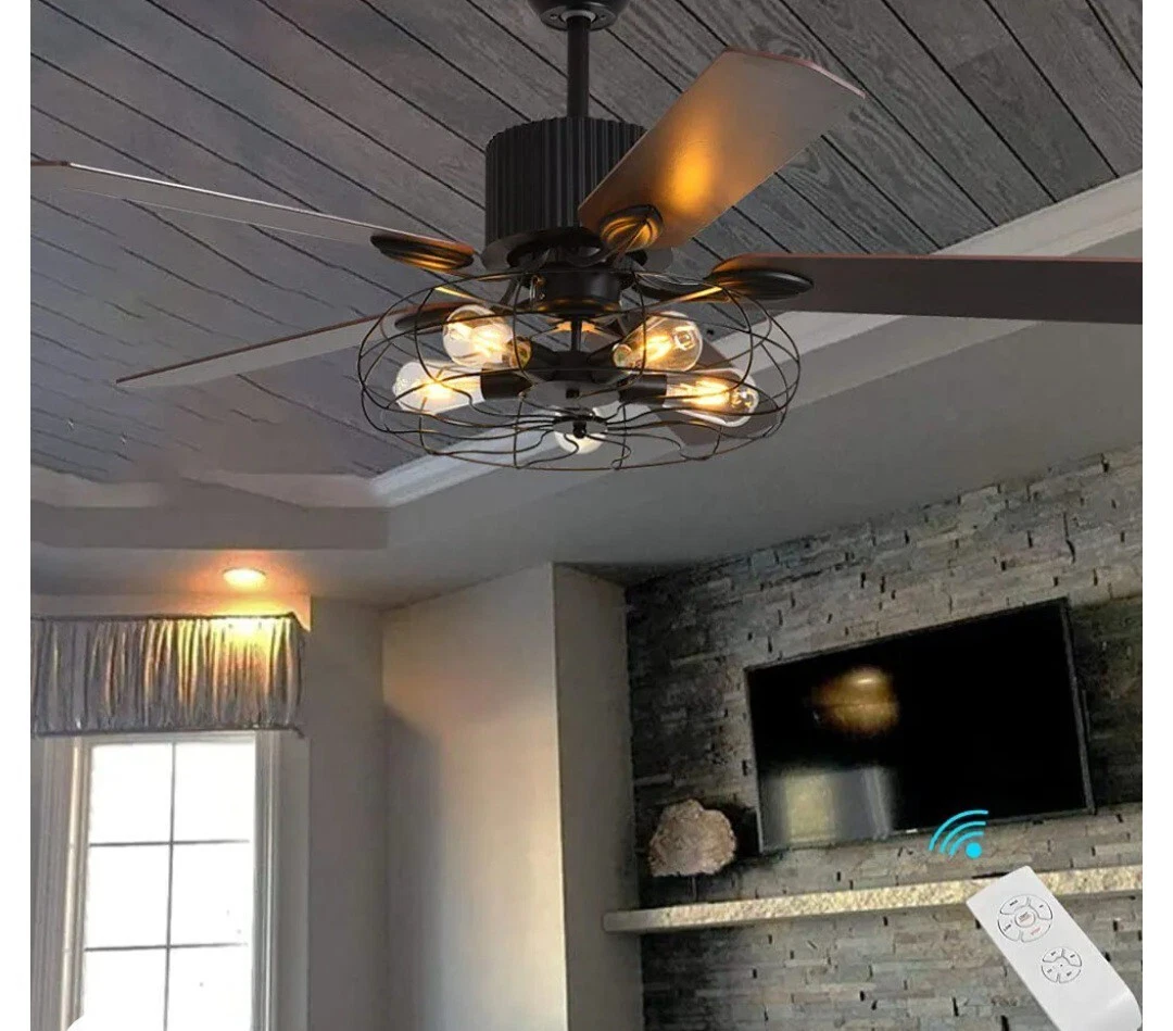 Gothic Style Ceiling Fan | Shelly Lighting