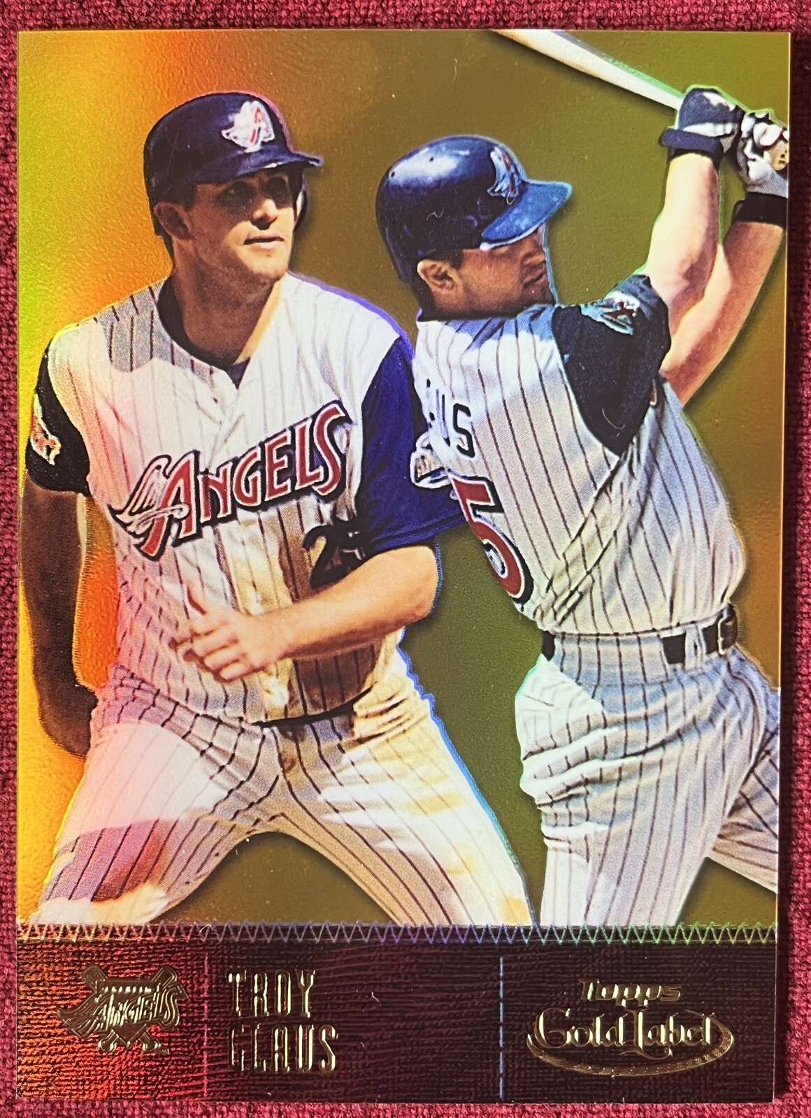 2001 Topps Gold Label - Class 3 Gold #107 Troy Glaus /299 for sale ...