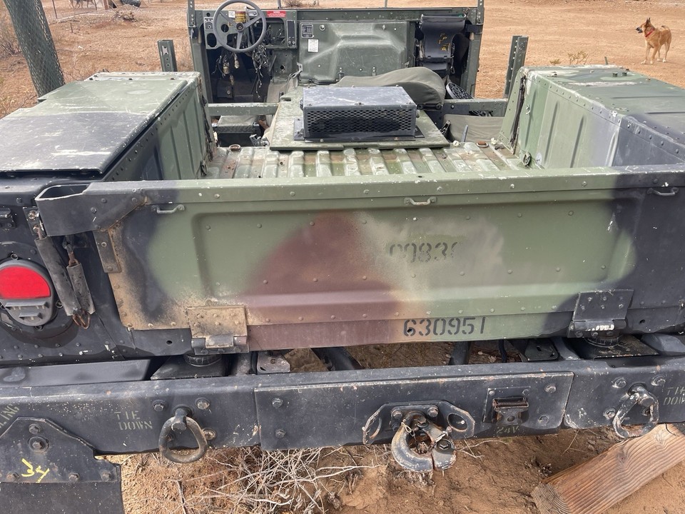 HUMMER HUMVEE CHASSIS HMMWV M1165A 6.5 TURBO DIESEL ***near Las Vegas ...
