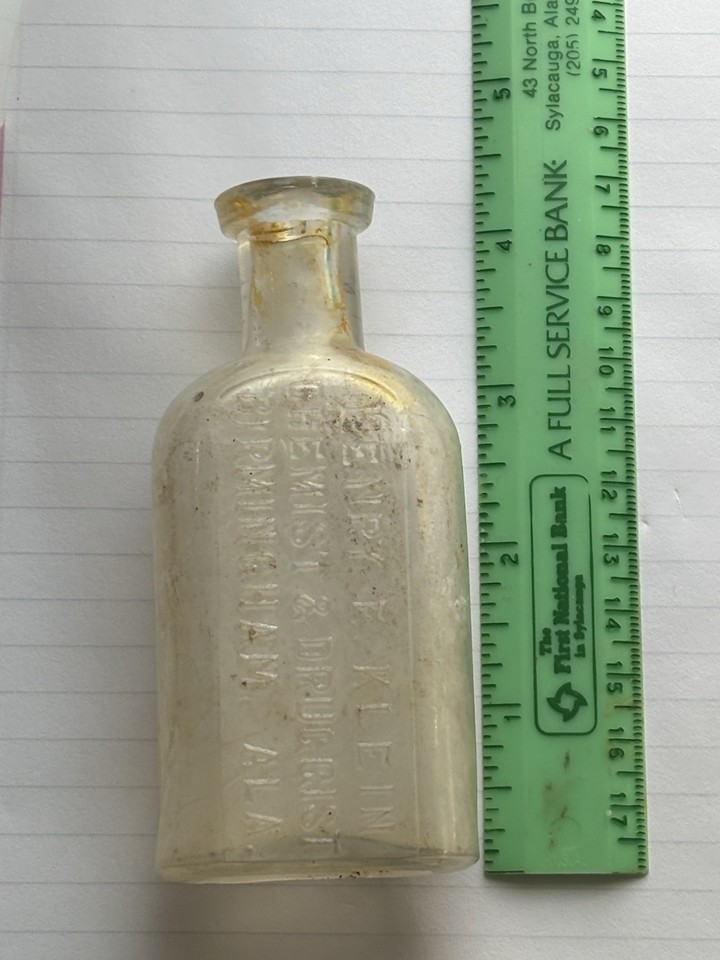 Henry E Klein Chemist & Druggist Birmingham Alabama Ala Al Medicine ...