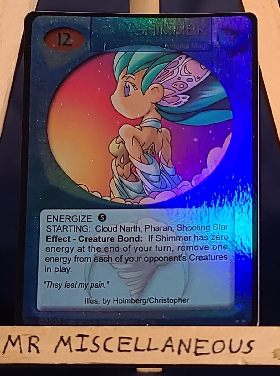 Magi Nation Duel - SHIMMER - Arderial Magi - Base Limited - Foil / Holo ...
