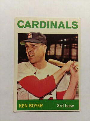 1964 Topps Ken Boyer #160 - VG/VG+ | eBay