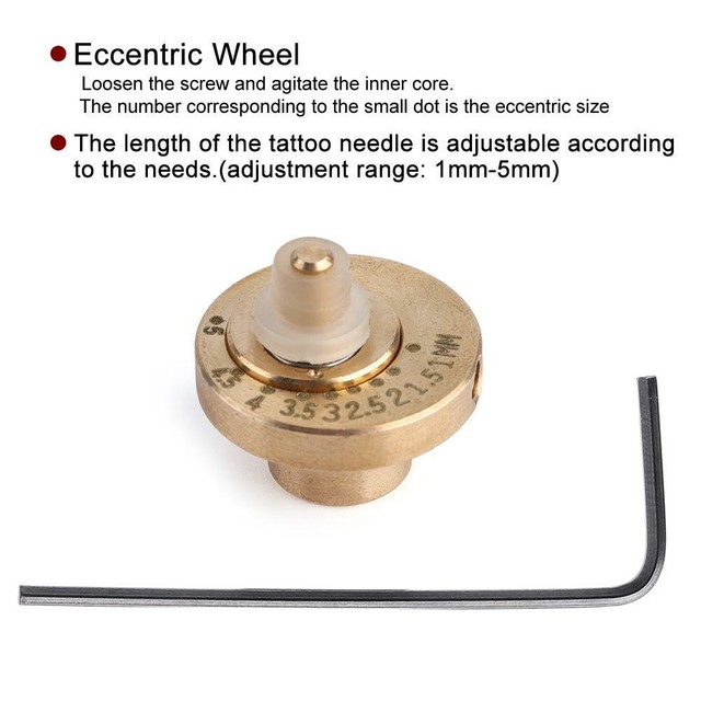 Stainless Steel Rotary Tattoo Machine Bearing Cam Wheel 1mm-5mm ...