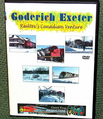 cp099 TRAIN VIDEO DVD "THE GODERICH EXETER" CANADA's RAILTEX | eBay