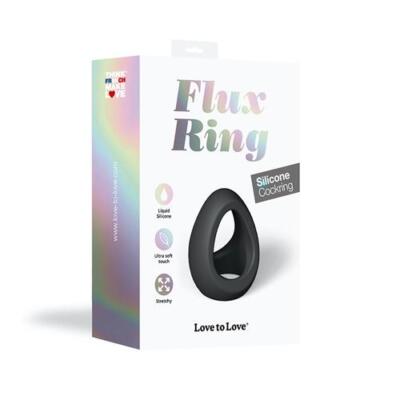 Love to Love Flux Ring Silicone Cockring Noir | eBay