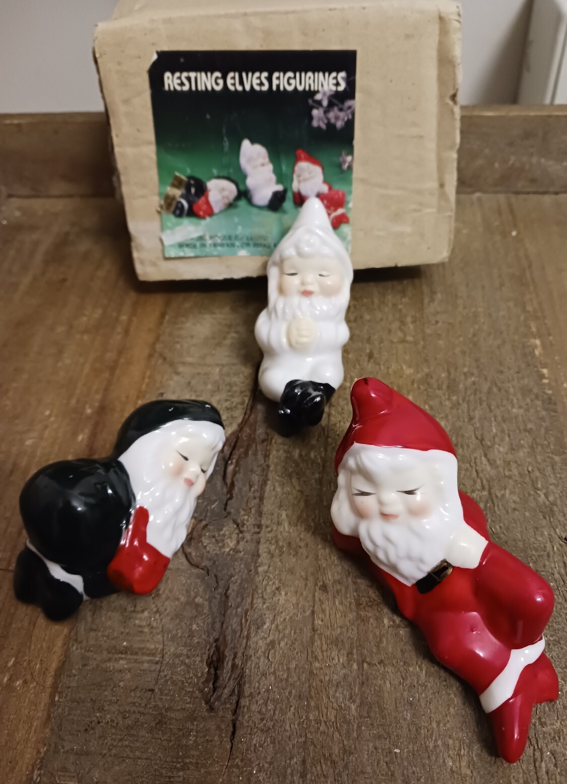 Vintage Resting Elves, House of Lloyd, Porcelain, Made In Taiwan, Set ...