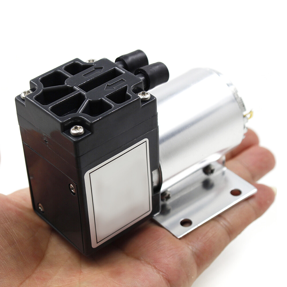 12V Noise Reduction Strong Suction Vacuum Pump OilCar Micro Air ...