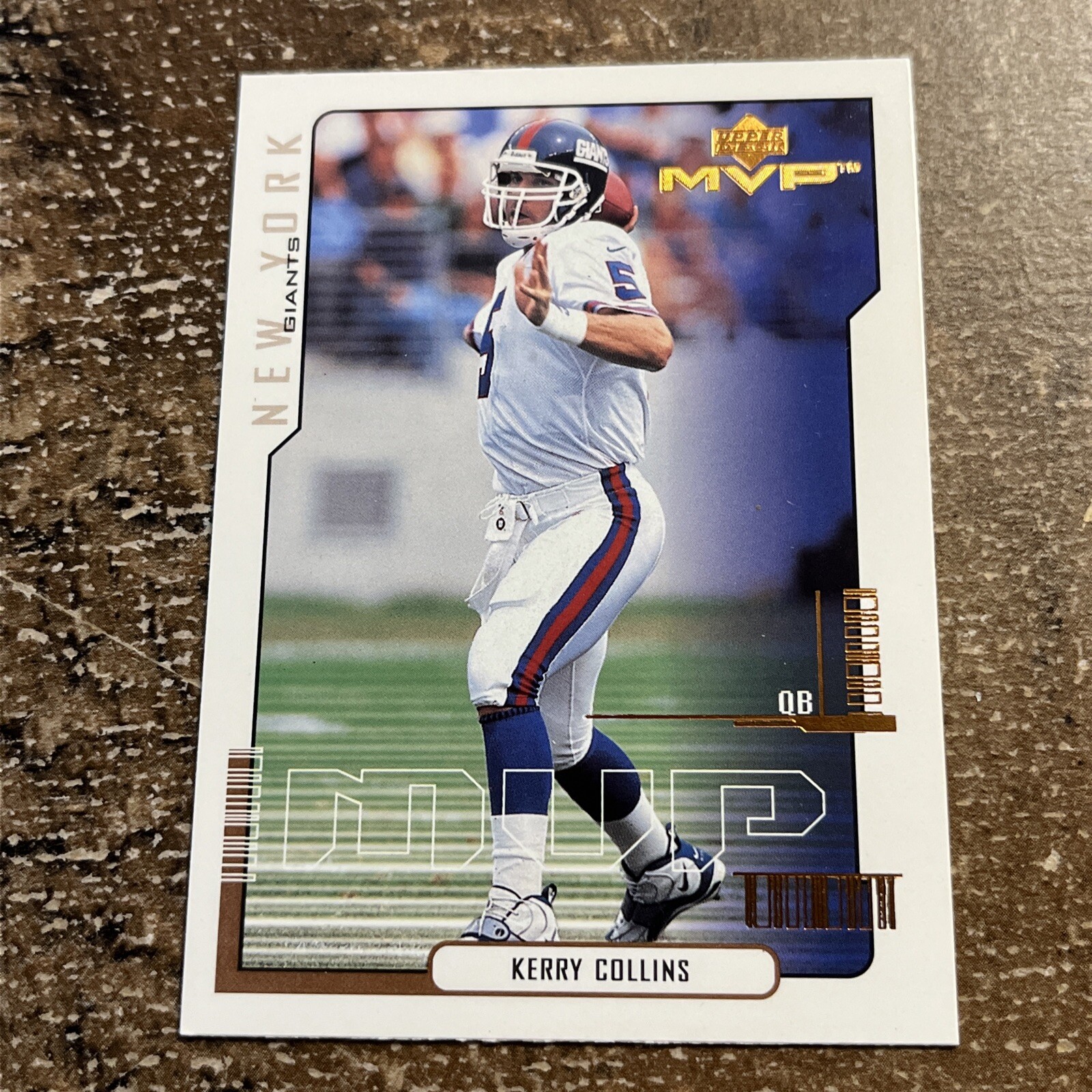 2000 Upper Deck MVP Football Card #108 Kerry Collins Giants | eBay