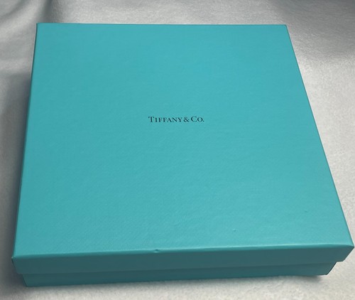 Tiffany & Co Blue Empty Square Gift Box and tissue paper A0083 | eBay