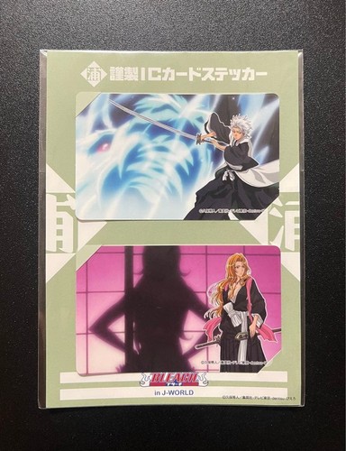 BLEACH Toshiro Hitsugaya Rangiku Matsumoto IC Card Sticker J-WORLD | eBay