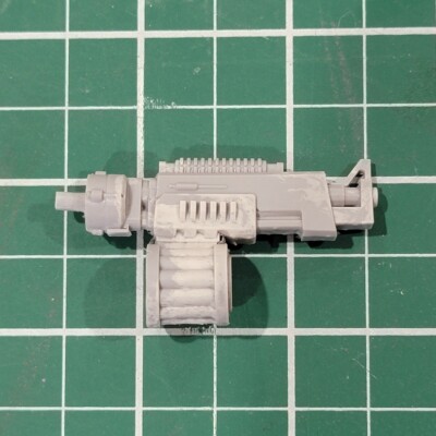 Custom B.A.T. Machine Gun Arm Resin 1:12 scale Cobra Classified G.I ...