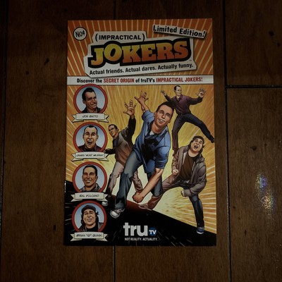 Impractical Jokers #1 limited edition comic- Joe, Murr, Sal, Quinn ...