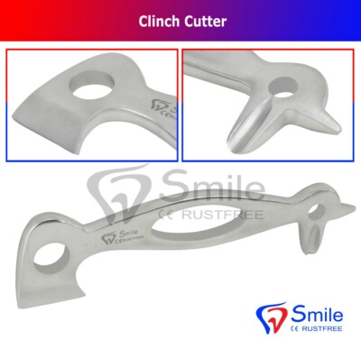 Smile® Clinch Cutter Nail Remover Hoof Buffer Stainless Steel Farrier ...