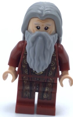 LEGO Albus Dumbledore, Dark Red Robe HARRY POTTER MINIFIGURE | eBay