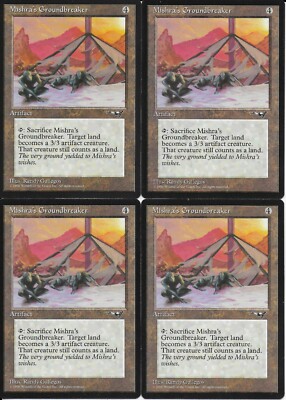 MTG: MISHRA'S GROUNDBREAKER Alliances UNCOMMON; played, Excellent ...