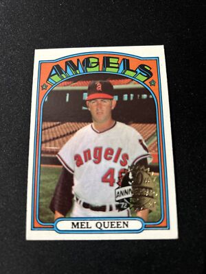 2021 Topps Heritage 1972 50th Anniversary Buyback #196 Mel Queen CA ...