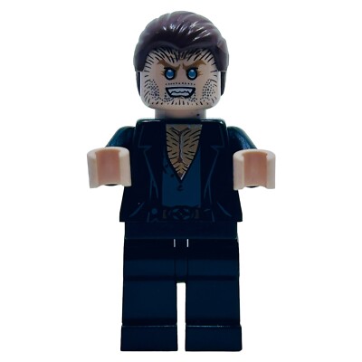 LEGO Fenrir Greyback Dark Brown Hair Harry Potter Minifigure 10217 4840 ...