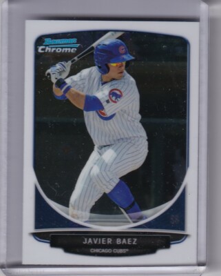 2013 BOWMAN CHROME #TP27 JAVIER BAEZ ROOKIE RC CHICAGO CUBS 1162 | eBay