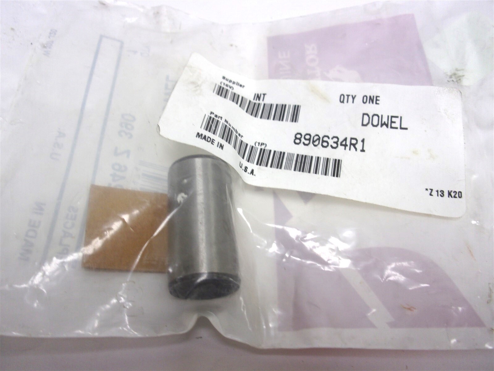 1246Z390 GENUINE MERITOR DOWEL AXLE HOUSING TUBE PIN 890634R1 | eBay