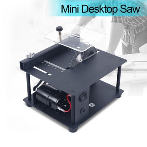 Household Electric Mini Table Bench Saw DIY Woodworking Cutting Machine ...