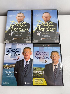Doc Martin Seasons Series 1-8 + The movies Collection DVDs | eBay