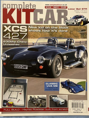 Complete Kit Car Magazine January 2014 Issue 83 Printed In UK XCS 427 ...