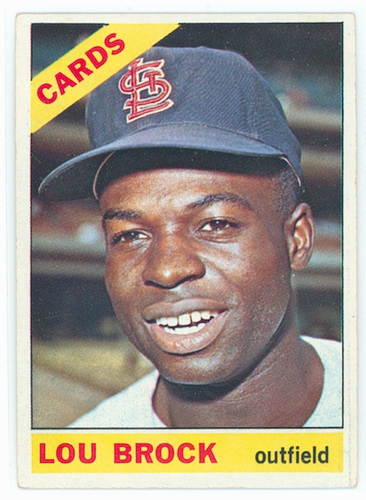 ⚾️ 1966 Topps #125 Lou Brock (HOF) - EX Centered | eBay