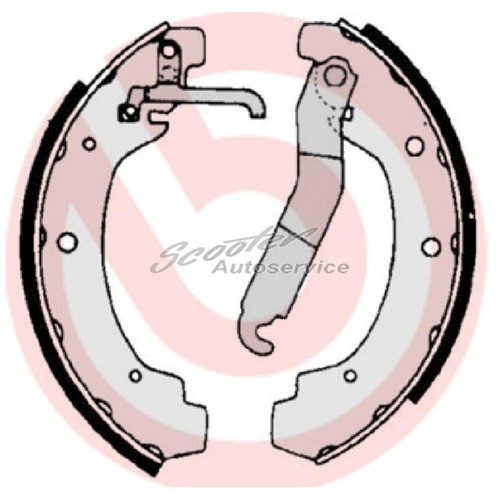 1x Brembo Bremsbackensatz hinten für VW LT Transporter T3 24 25 | 319288 | eBay.de