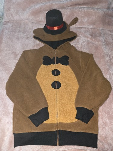 Freddy Fazbear Jacket Hoodie Five Nights At Freddy's Fnaf Size Xs Youth ...