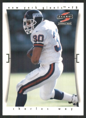 1997 Score #218 Charles Way New York Giants 45108 | eBay